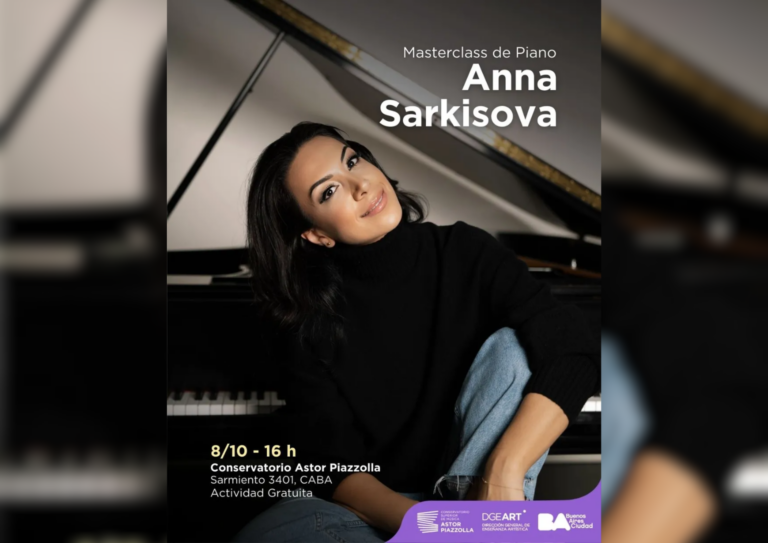 Miércoles 8/10 – 16 hs: Masterclass de Anna Sarkisova – Conservatorio ...